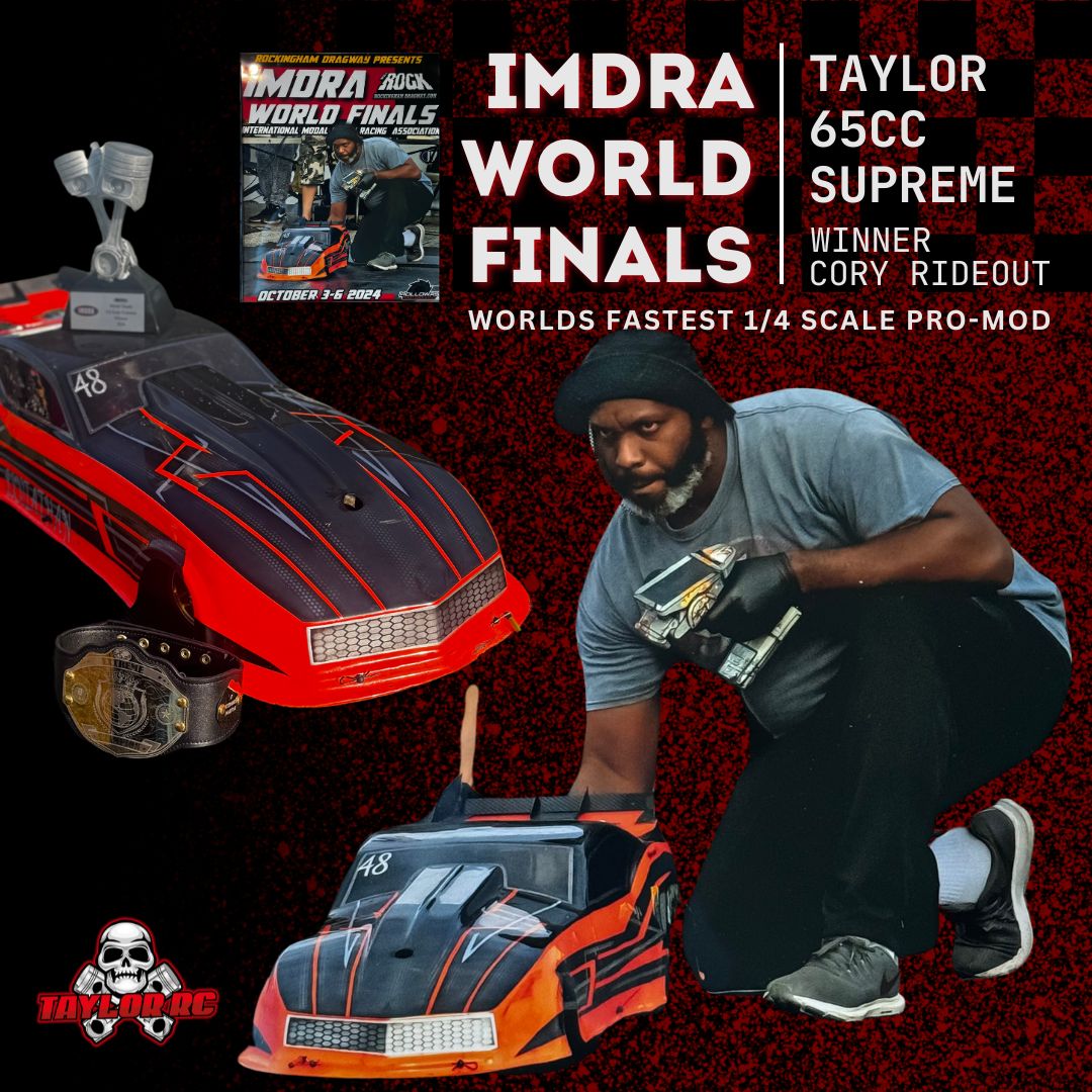 Taylor 65cc Supreme Winner | IMDRA World Finals – Taylor RC
