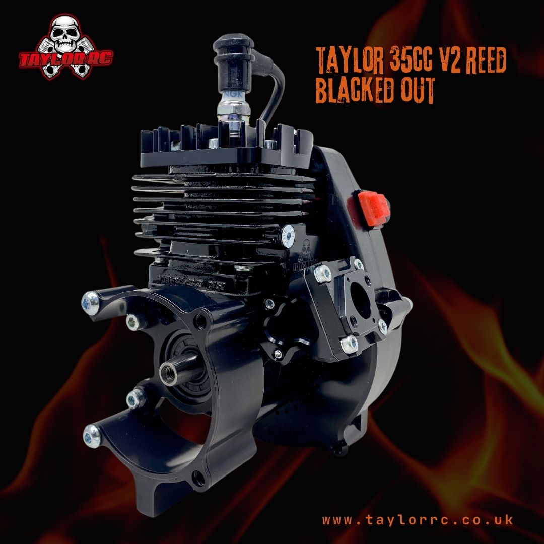 Taylor 35cc V2 Reed Blacked Out | Taylor RC