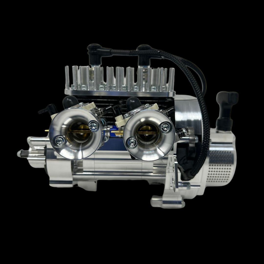 TAYLOR 70cc Billet Twin Cylinder Engine – Taylor RC
