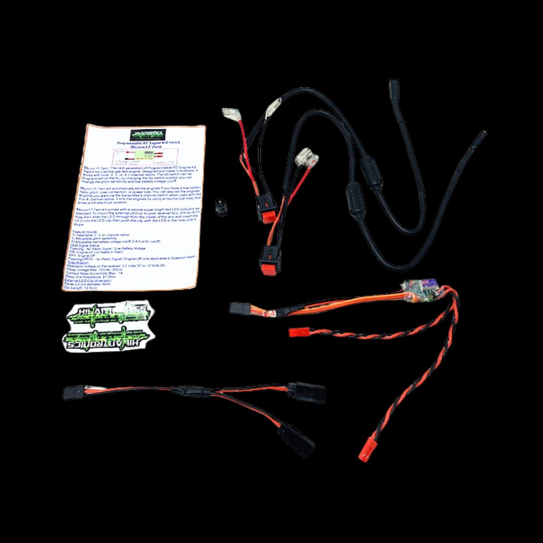 Hilantronics TWIN Micron 1T Remote Kill Switch – Taylor RC