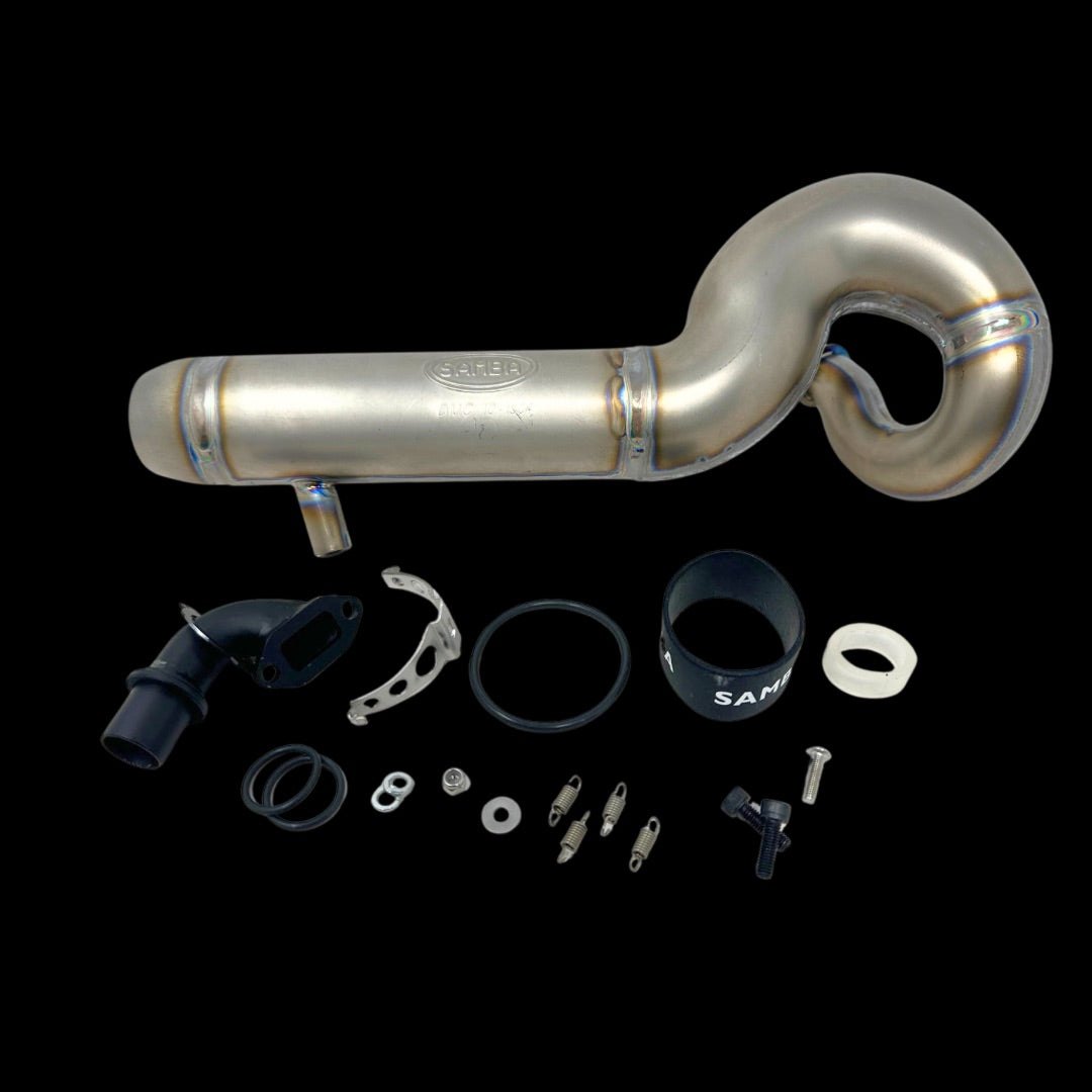MCD DUOX SAMBA 8 Titanium Tuned Exhaust Pipe Kit – Taylor RC