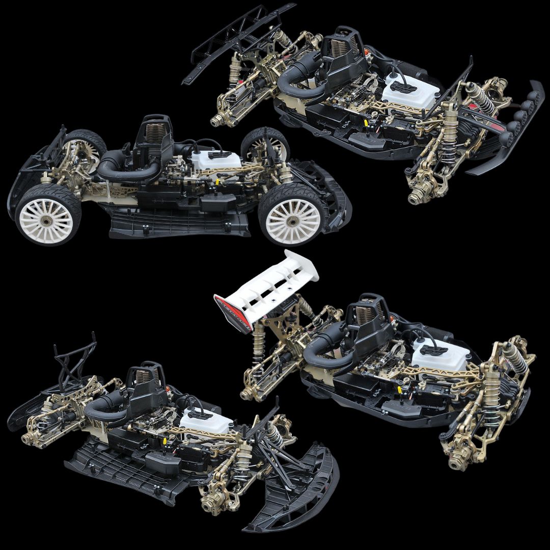 MCD Max Ultimate "Plus" Petrol Rolling Chassis Custom Order – Taylor RC