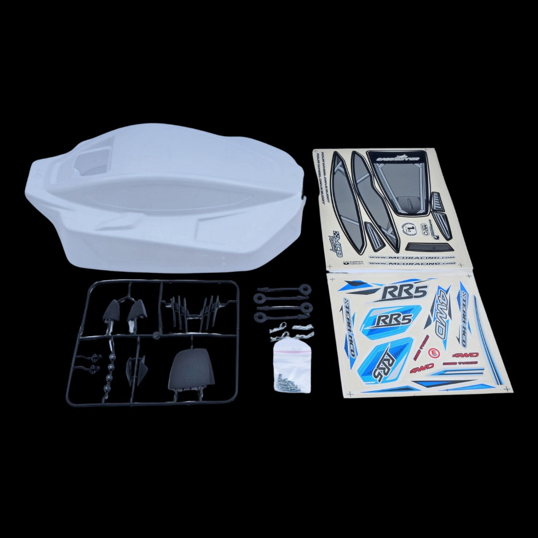 MCD RR5 Body Shell Kit Complete - 500101P – Taylor RC