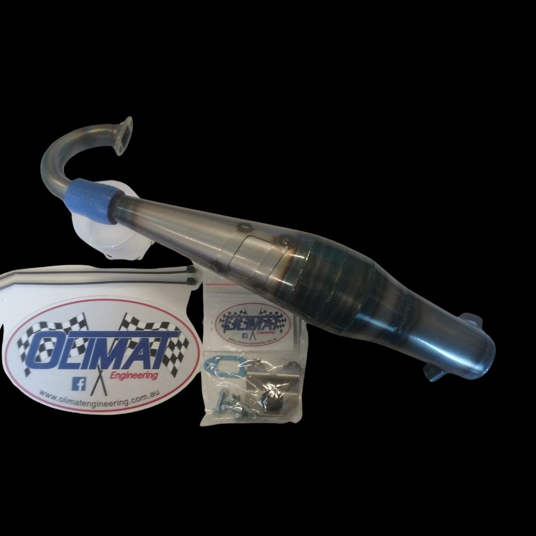OLIMAT BAJA 5B Side Exhaust Pipe - Silenced – Taylor RC