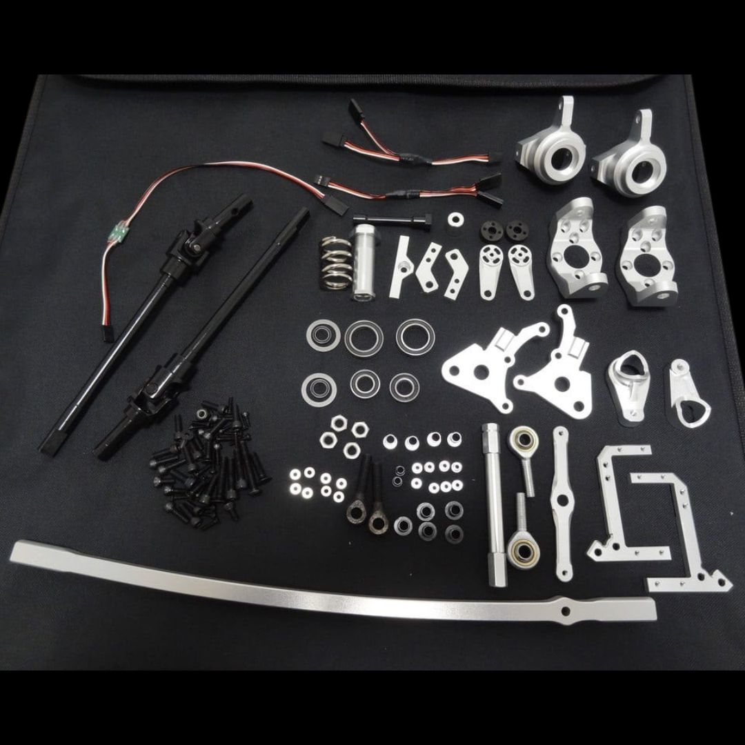 Primal RC V4 Monster Truck Rear Steering Conversion Kit (No Servos ...